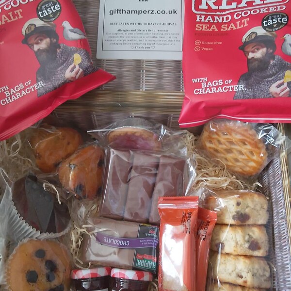 Large Wellness HAMPER Gift Box Pamper Spa Kit Unwind Relax De-stress ...