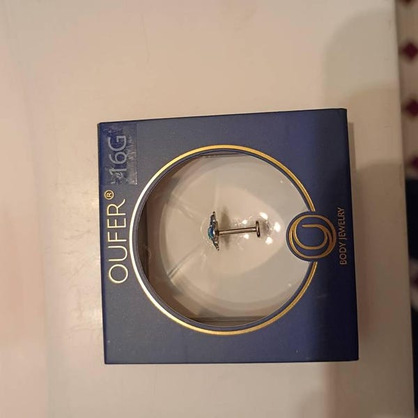 16G Tiny Frog Internally Threaded Cartilage Stud/daith Studs/tragus ...