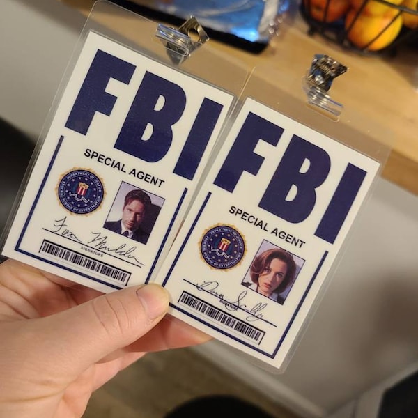 The Office Dwight Schrute & Angela Martin Dunder Mifflin Set of 2 ID ...