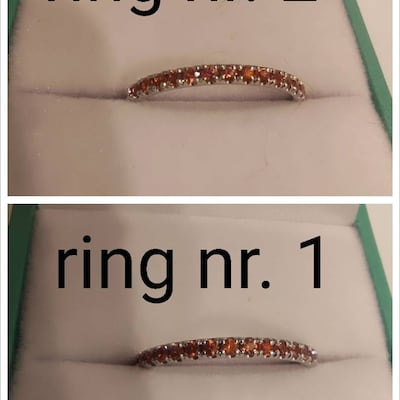 Pave Ruby Eternity Band Ruby Half Eternity Gaurd Band 2.5mm Natural ...