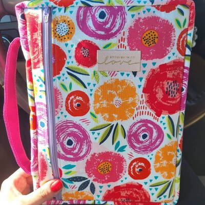 Zippered Bible Cover SEWING PATTERN, DIY - Etsy