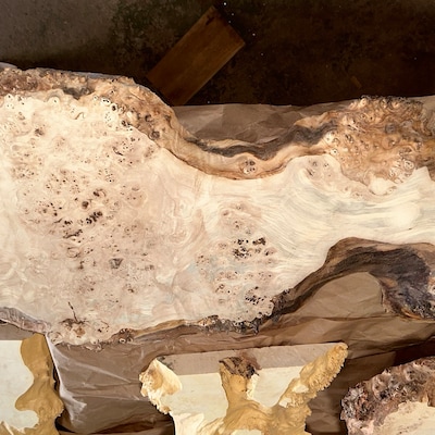 Wood Burl. Live Edge Slab. Epoxy Resin. Acacia Burl. Wood Turning. Burl ...