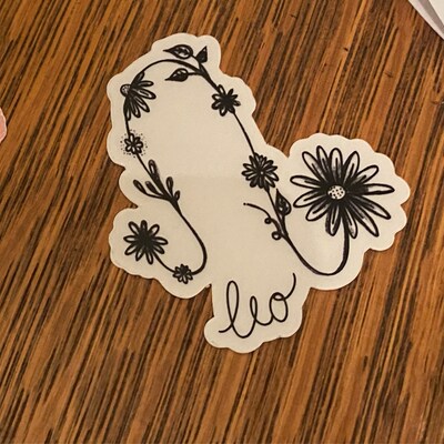 The Wild Robot Die Cut Vinyl Sticker Roz and Brightbill Decal Childrens ...