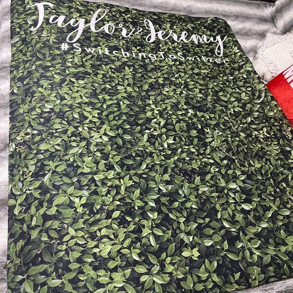 Hedge Wall Sign, Hedge Wedding Backdrop, Wedding Decorations , Wedding ...