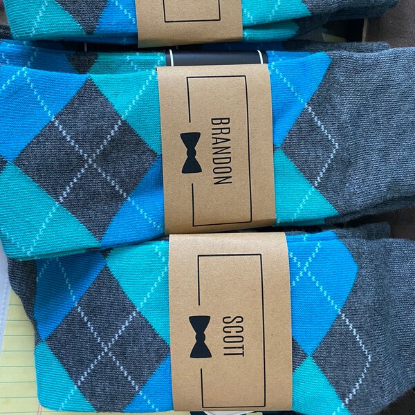 Custom Sock Labels | Personalized Labels Perfect for Wedding or ...