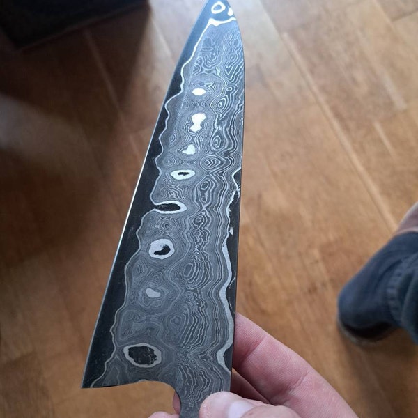 Chef Knife San Mai, Hand Forged Gyuto San Mai, Cook's Knife, Handmade Japanese Chef Knife, Razor ...