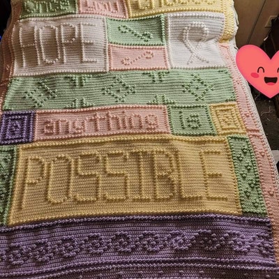 PATTERN: Hearts and Baby Name Crochet Pattern - Etsy