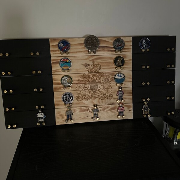 Challenge Coin Display | Challenge Coin Display Rack Holder | Challenge ...