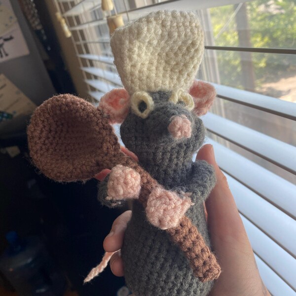 Cooking Rat - Crochet Pattern - Etsy