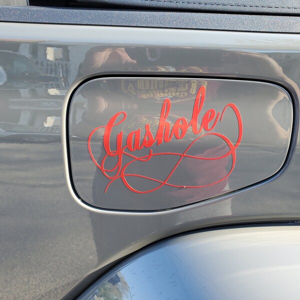 Gashole Vinyl Sticker Decal - Etsy