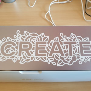 CREATE Word Svg svg Dxf Png Eps Cut File for Silhouette & Cricut ...