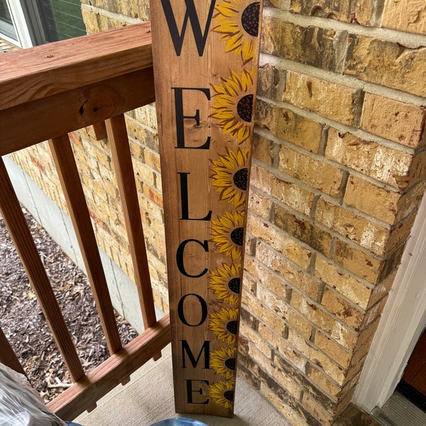 Hello Porch Sign curse Words Sign Customizable Welcome Porch Leaner ...