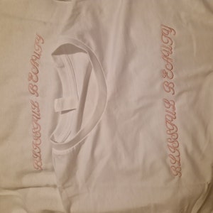 Personalised Embroidered Infinity Symbol Initial Sweatshirt or Hoodie ...