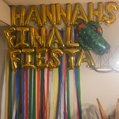 Final Fiesta Balloons Final Fiesta Bachelorette Party Decor ...