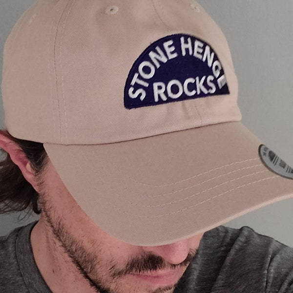 Stonehenge Rocks Dad Hat - Etsy