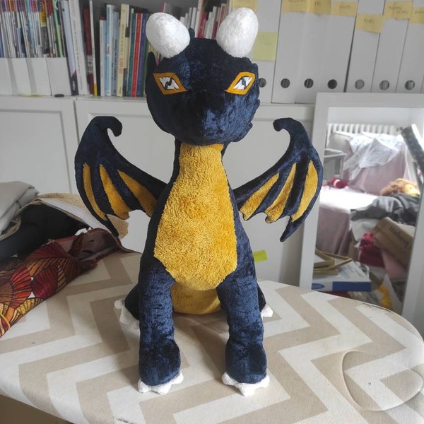 Hydra and Dragon Plush Sewing Pattern .pdf Tutorial Monster Creature ...