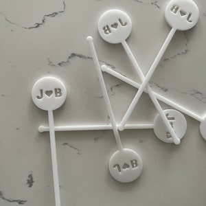 CUSTOM Drink Stirrers Personalized Drink Stirrers Laser Cut - Etsy