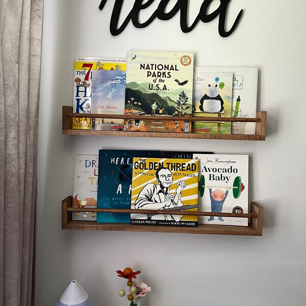 Read Sign Nursery Book Nook Sign Read Word Cutout Wall Art Sign Library ...