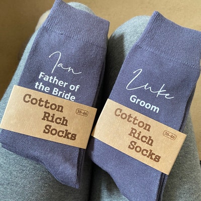 Personalised Name Socks Any Name or Text Can Be Added Great - Etsy UK