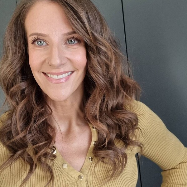 European Human Hair With Premium Blend U Part Wig Blonde 613 - Etsy