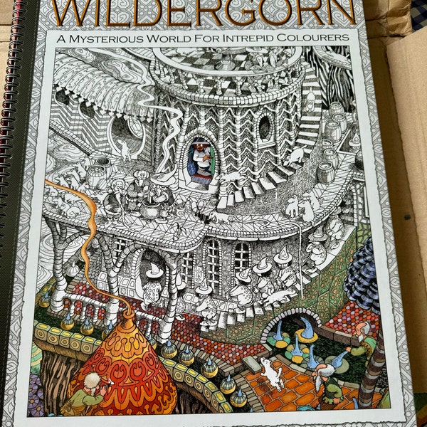 Watergorn - GIANT 27"x 40" Wildergorn Colour-in Poster by Jamie ...