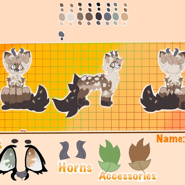 Mystery Fursona Box ART - Etsy