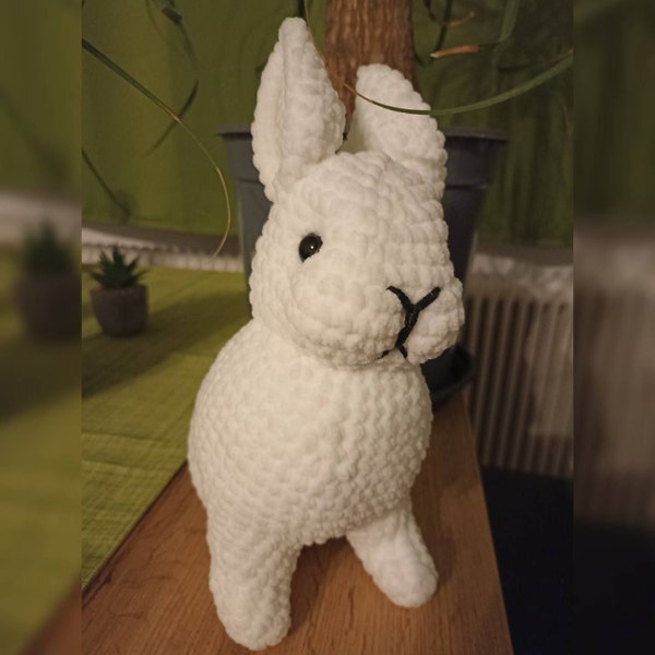 Crochet Pattern Realistic Mini Bunny Rabbit Amigurumi English PDF ...