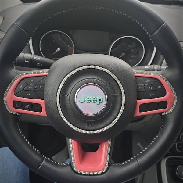 Opal Jeep Steering Wheel Circle Sticker Decal, Wrangler JK, JL ...