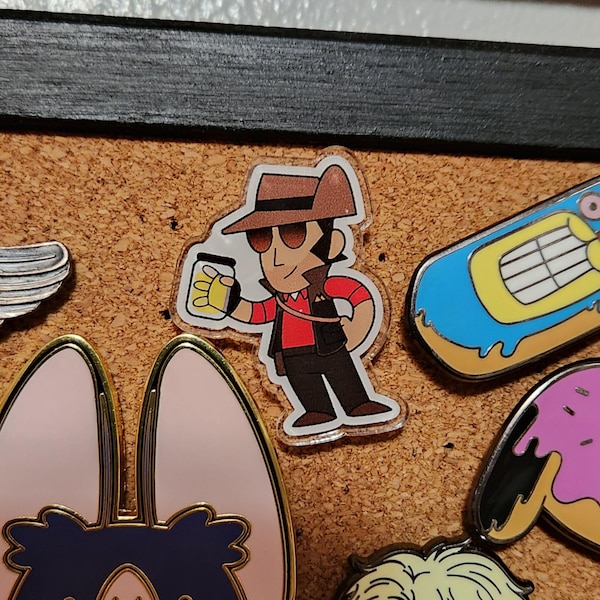 Team Fortress 2 - RED Team Acrylic Pins - Etsy