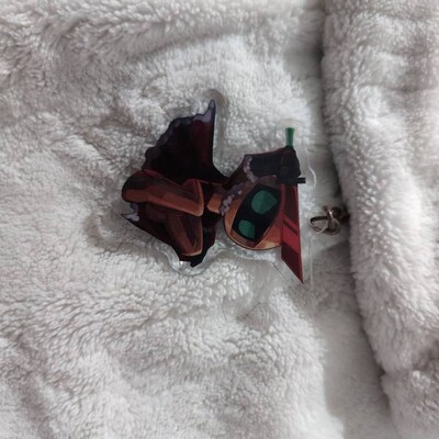 Lilian Keychain gildedguy Stories Charm - Etsy