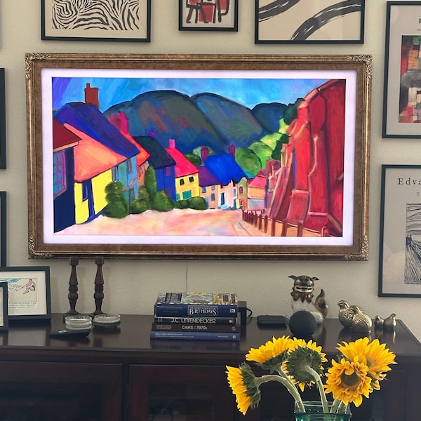 32" to 75" Inch Ornate Frame for Samsung the Frame and Frame Pro TV ...