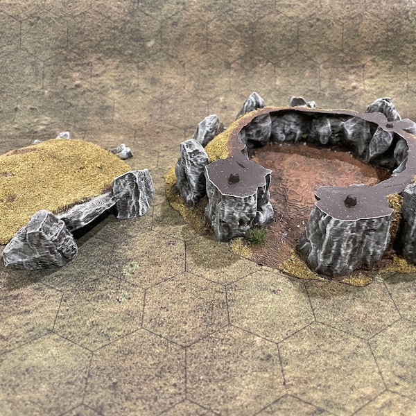 Halfling Hole Façade Shire Hobbit Inspired Tabletop Terrain LOTR - Etsy