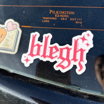 Blegh & Arf Arf Sticker Cute Metal Sticker Music Gift for Rock Fans - Etsy