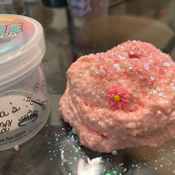 5oz Slime Container, Extra Slime Container, Slime Jar, Plastic ...