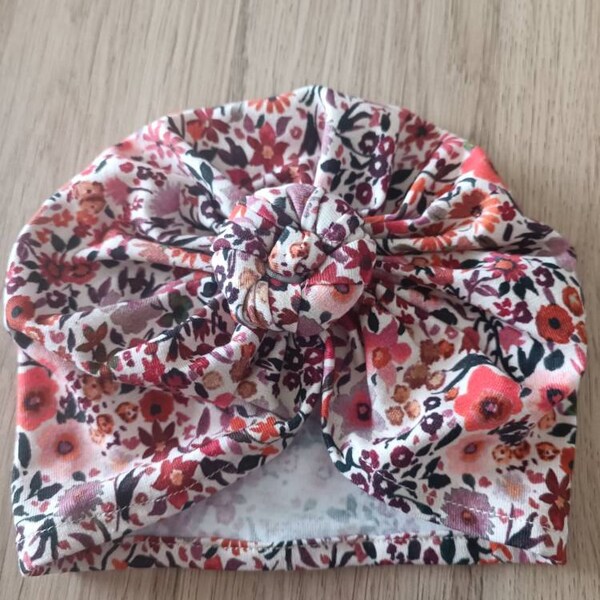 Turban bonnet fille, bébé et enfant AU CHOIX - Etsy France