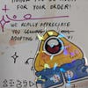 Baby Bill Cipher Holographic Sticker Gravity Falls Book of Bill - Etsy