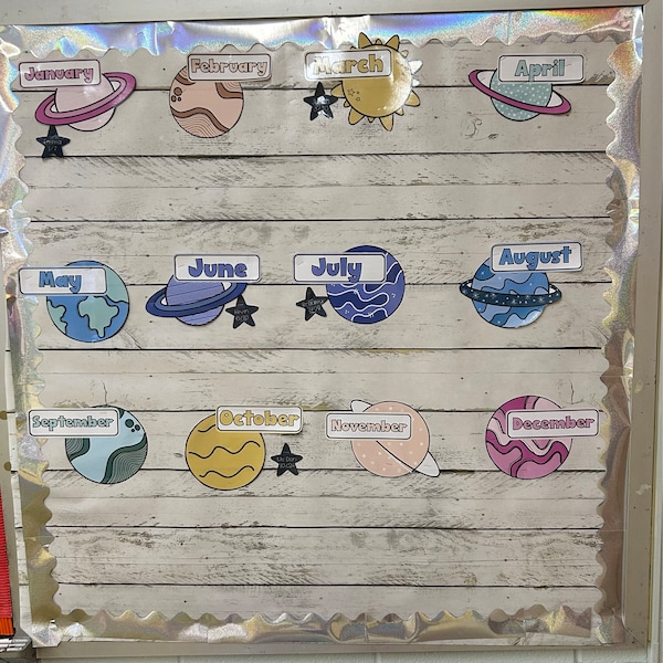 Bright Classroom Birthday Display | Classroom Birthday Board | Birthday ...