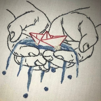 Fuzzy Bumblebee Embroidery PDF Pattern Download Bee - Etsy