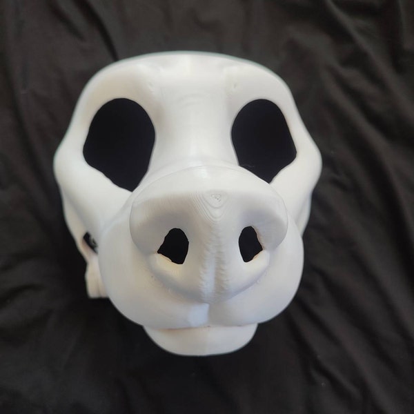 Furry Fursuit Head Base R Wolf V2 Base Moving Jaw 3d Print - Etsy