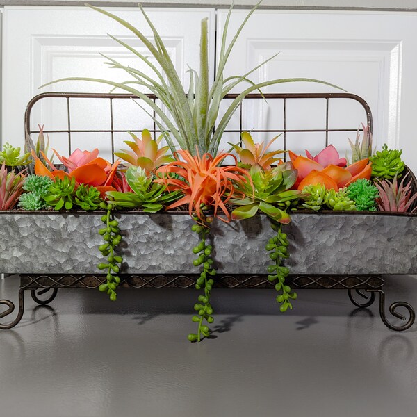 SECRET STASH Faux Succulent Hide-a-key Pot 7-1/2 Tall X 3-1/2 Wide hide ...