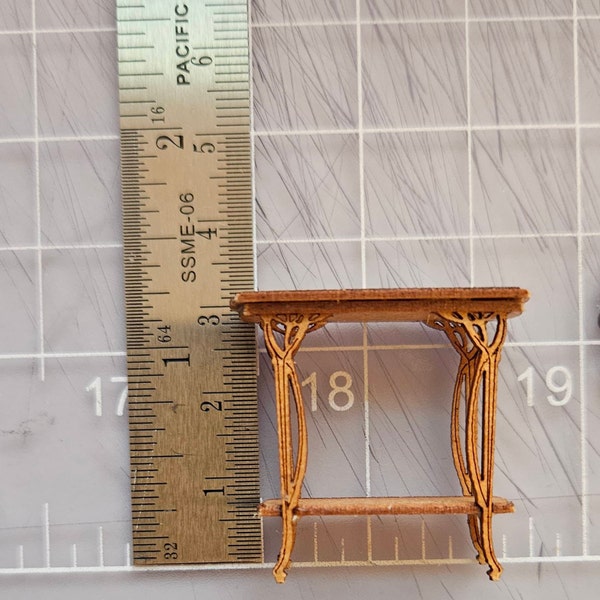 Art Nouveau Armoire - Dollshouse Miniature 1:24 Kit - Etsy