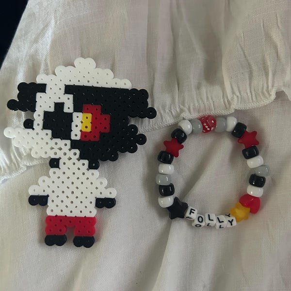 Gnarpy Regretevator Kandi Single (glow in the Dark!) - Etsy