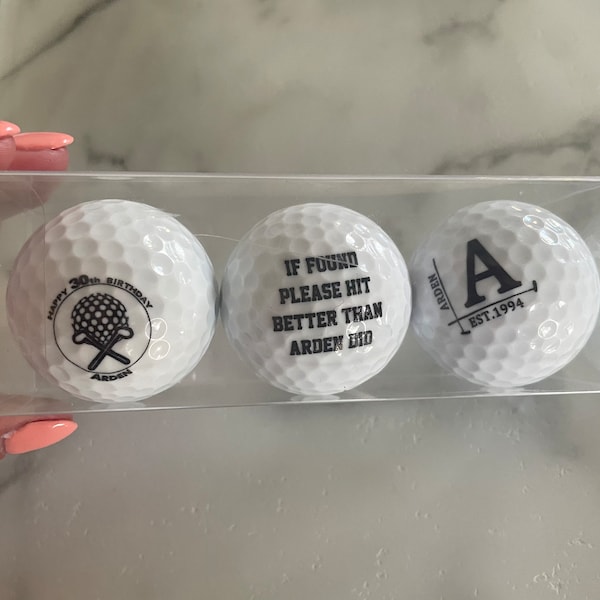 Portrait on Golf Ball, Portrait From Photo, Funny Golf Balls ...