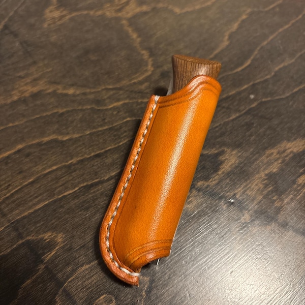 Leather Sheath for Opinel No7 - No12, Handmade, Opinel Cover - Etsy