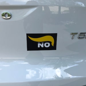 The Original No Trump Bumper Sticker - Etsy