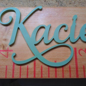 Stacked Custom Name Sign First & Middle Name Sign Wood Name - Etsy