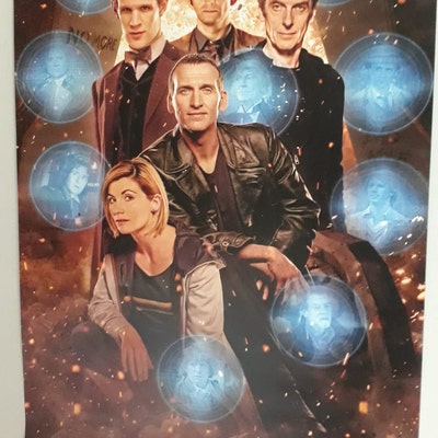 Doctor Who 10th and 11th Doctors Poster - Etsy