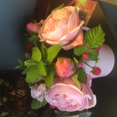 Roses. Cold Porcelain Roses. Bouquet of Roses. Rose Bush. Home - Etsy