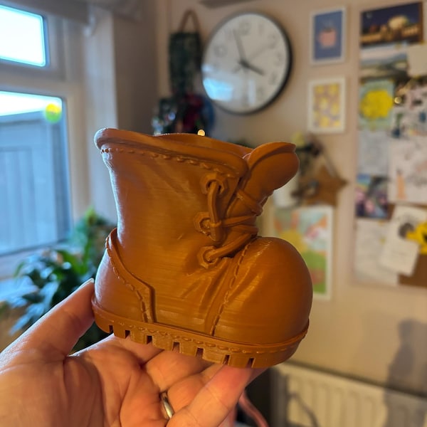 Boot Planter - Garden Decor - Wall-e Inspired - Flower Pot - Gift ...