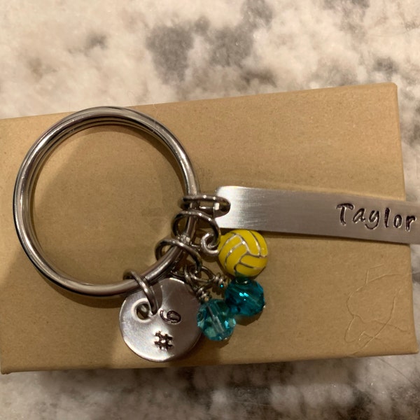 Water Polo Keychain - Water Polo Gifts - Water Polo Team Gifts - Girls ...